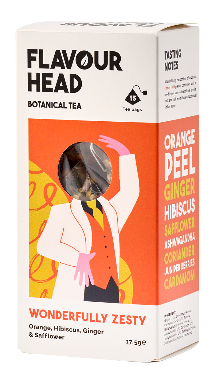 Wonderfully Zesty Tea Bags – Flavour Head